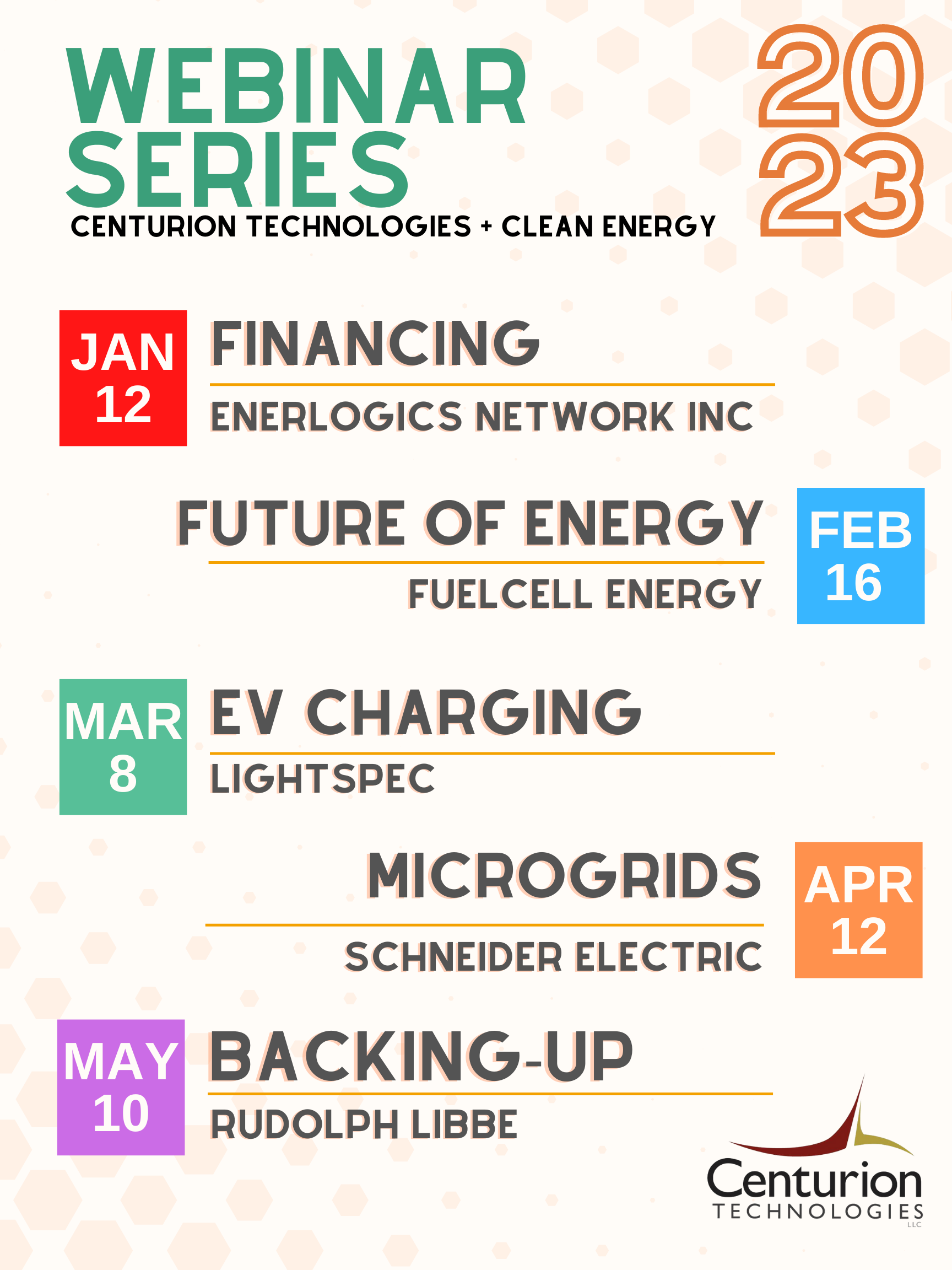 Clean Energy Webinar Series - Centurion Technologies